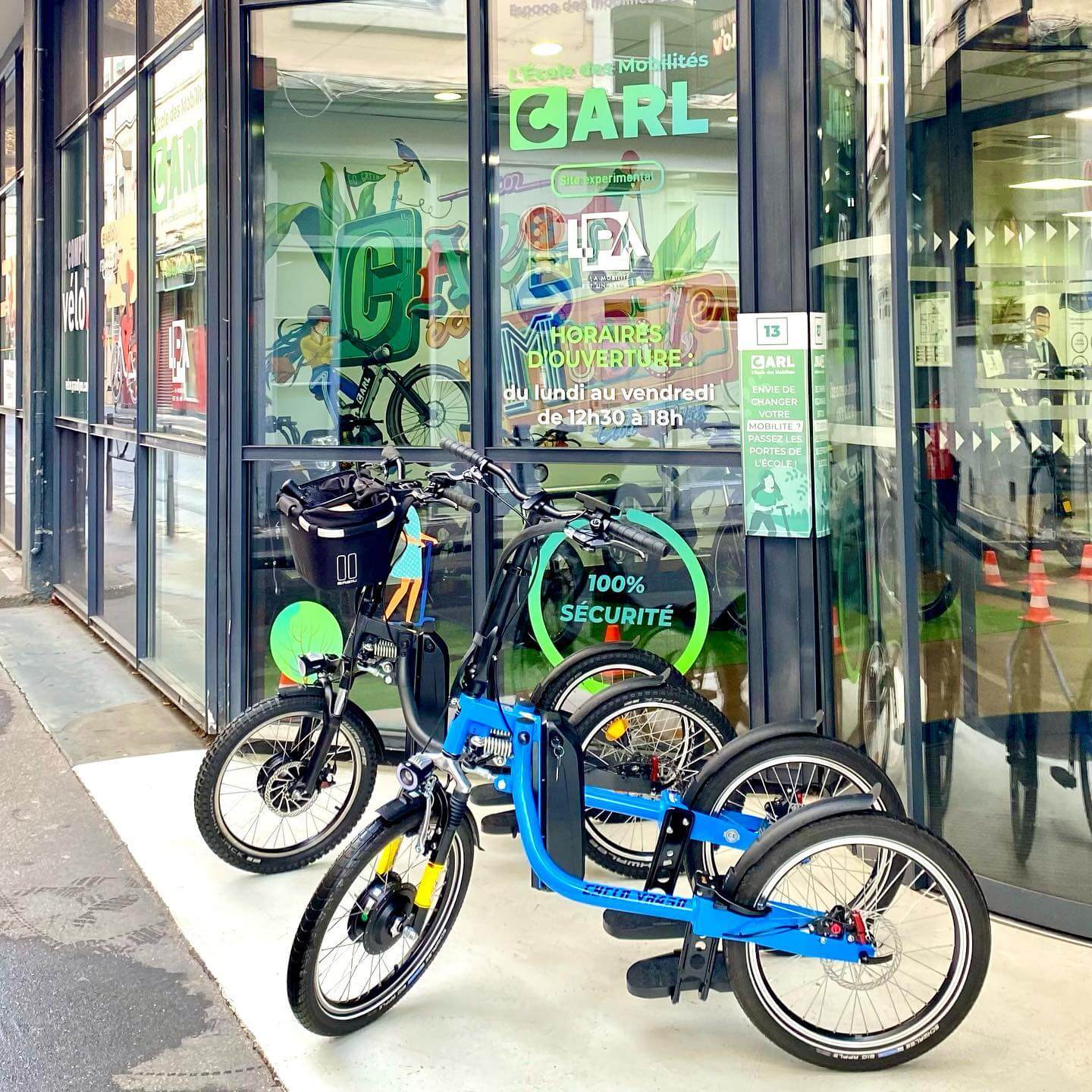 L'école des mobilités CARL | Lyon - CYCLODEBOUT